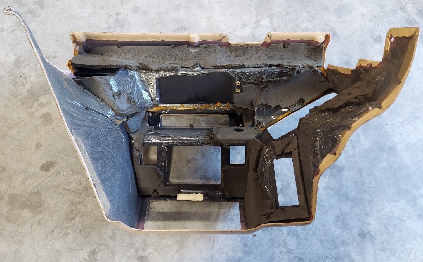 New Tan OEM 1999 HUMMER H1 Front Console Doghouse Engine Cover AM ...