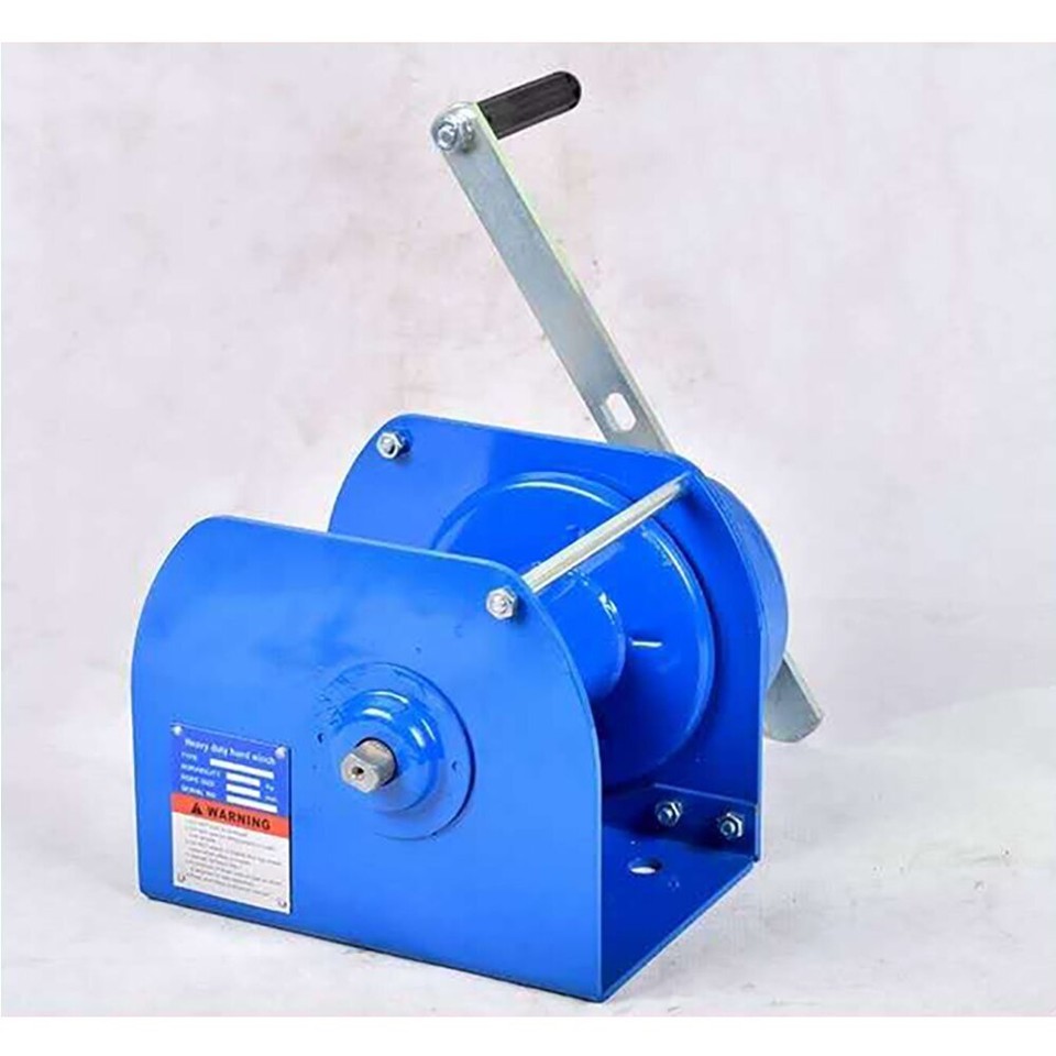 Small hoist Manual winch tractor two-way self-locking heavy-duty winch ...