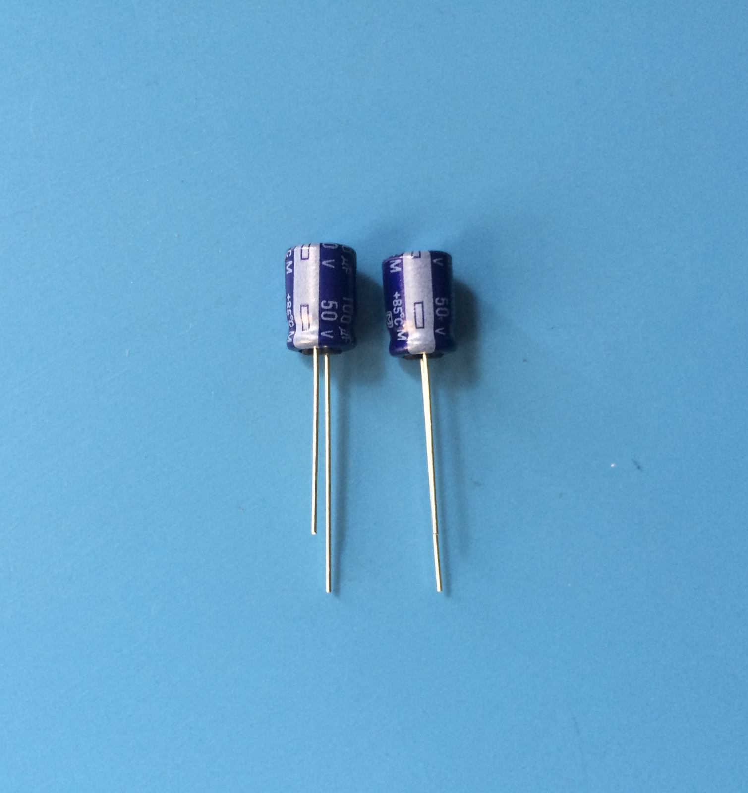 10x ECA-1HM101 PANASONIC CAPACITOR ALUM ELECTROLYTIC 100UF 50V 20% ...