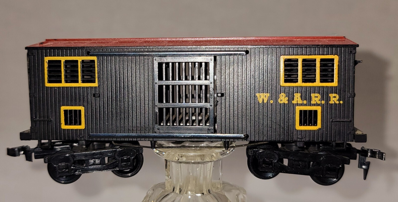 MANTUA W. & A. R. R. LIVESTOCK HORSE CATTLE CAR HO TRAIN BOX CAR | eBay