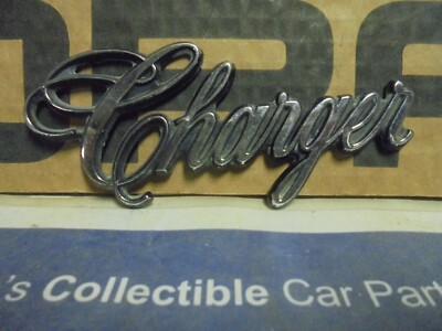 1975 1976 1977 1978 Dodge Charger Fender Script 3811404 | eBay