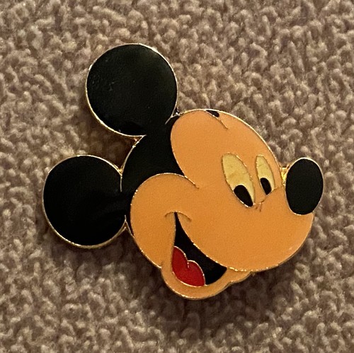 RETIRED 1980’s era ~~MICKEY MOUSE PIN PINBACK~~ MICKEY'S HEAD PROFILE ...
