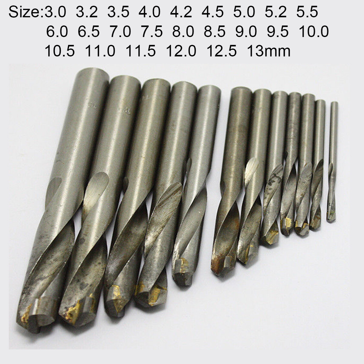 TCT Drill Bits Tungsten Carbide Tip Drill Bit 3~13mm Locksmith Fr Metal ...