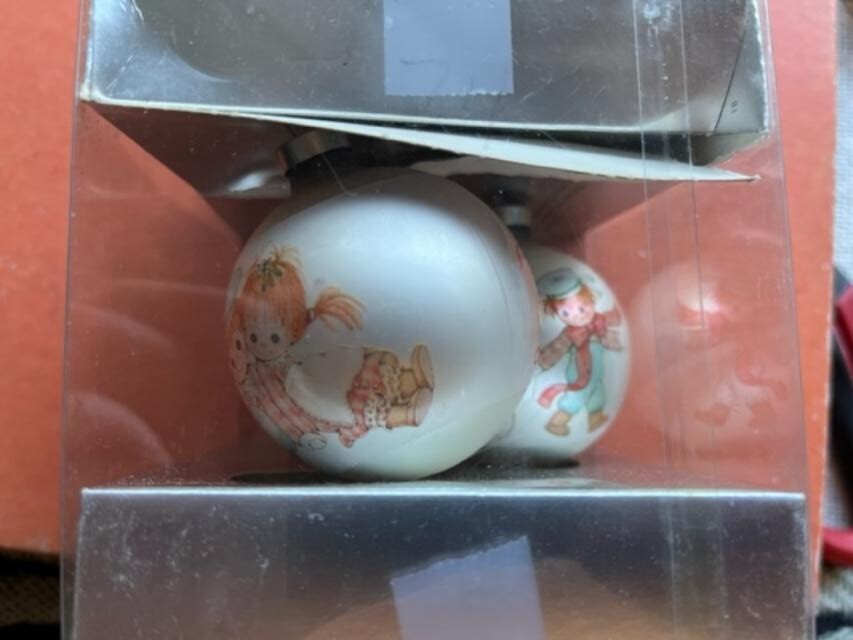 Vintage Hallmark Original Christmas Ornaments "Button & Bo" by Beatrice ...