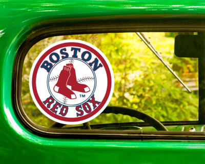 2 BOSTON RED SOX STICKER Decals Bogo For Car Bumper Mug 4x4 Laptop ...