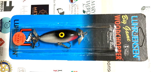 Luhr Jensen Woodchopper Bass Smallmouth Striped Topwater 2 Prop Lure ...