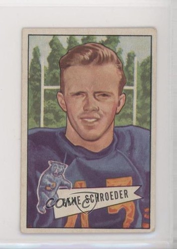 1952 Bowman - Small #70 Gene Schroeder (RC) for sale online | eBay