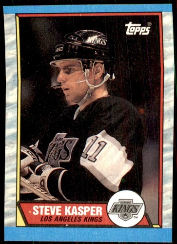 1989-90 TOPPS STEVE KASPER LOS ANGELES KINGS #194 | eBay