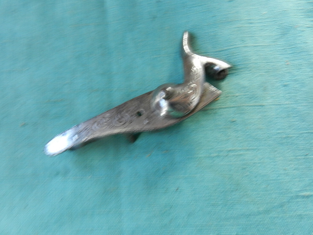Vintage Engraved Back Action Lock for a Plains Rifle | eBay