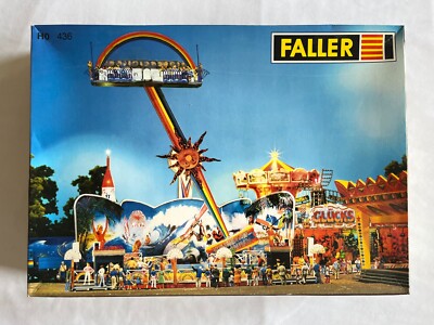 Faller Rainbow Millenium Carnival Ride #436 HO Scale Plastic Model Kit ...