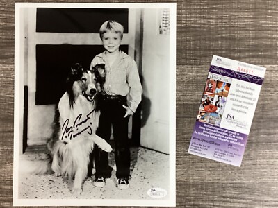 (SSG) Rare JON PROVOST Signed 8X10 "Lassie" Photo as Original Timmy ...