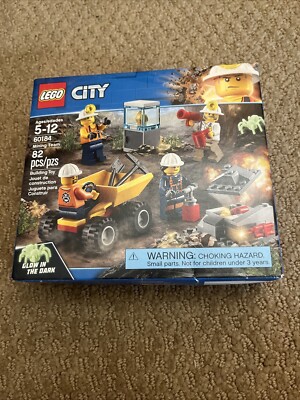 LEGO CITY 60184 Mining Team New 673419280846| eBay