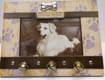 DOG PHOTO FRAME, "SPOILED ROTTEN" 4 X 6 KEYPOINT ITEM #45589 | eBay