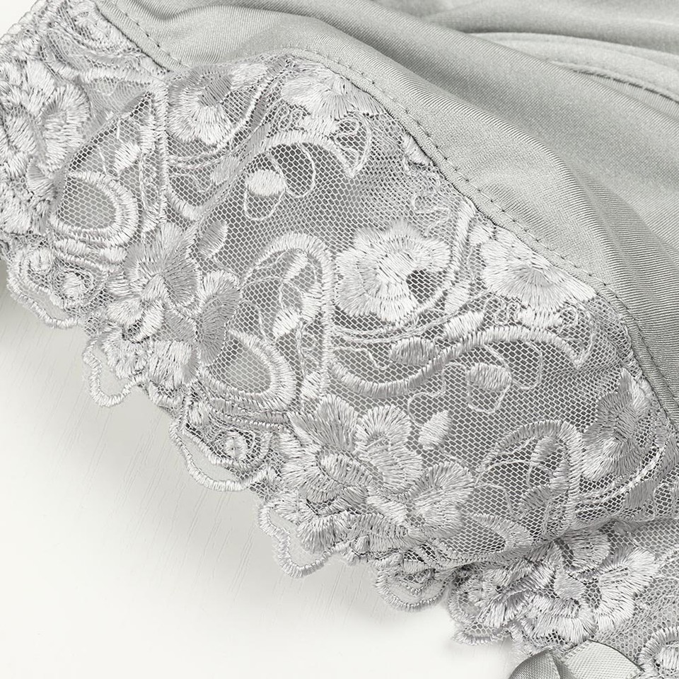 Women's Underwire Bra Lace Unlined Minimizer Full Cup Non Padded ...