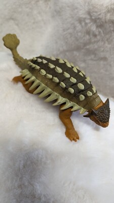 Jurassic World Dino Rivals Roarivores ANKYLOSAURUS Dinosaur Mattel Park ...