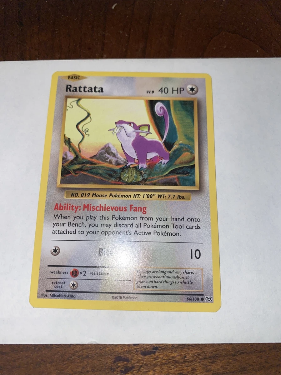 Rattata Card