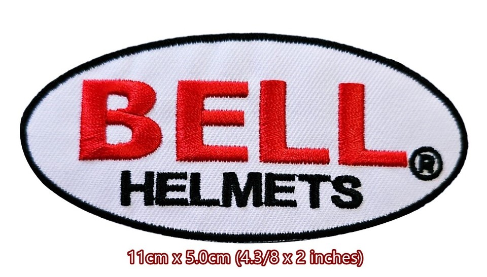 Helmets-Racing Motocycl-PATCHES Embroidery logo iron&Sewing on Fabrics ...
