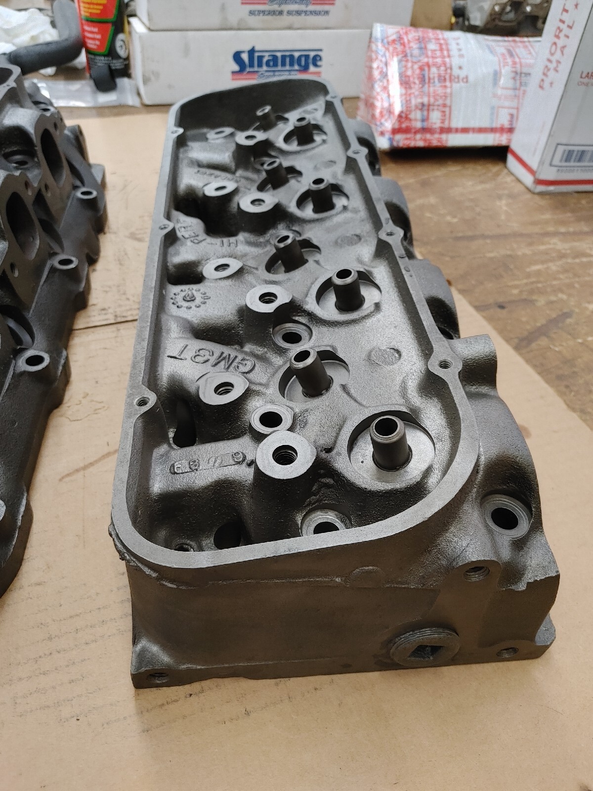 1969 1970 BBC Big Block Chevy 402 454 Rectangle Port Heads 3964291 291 ...