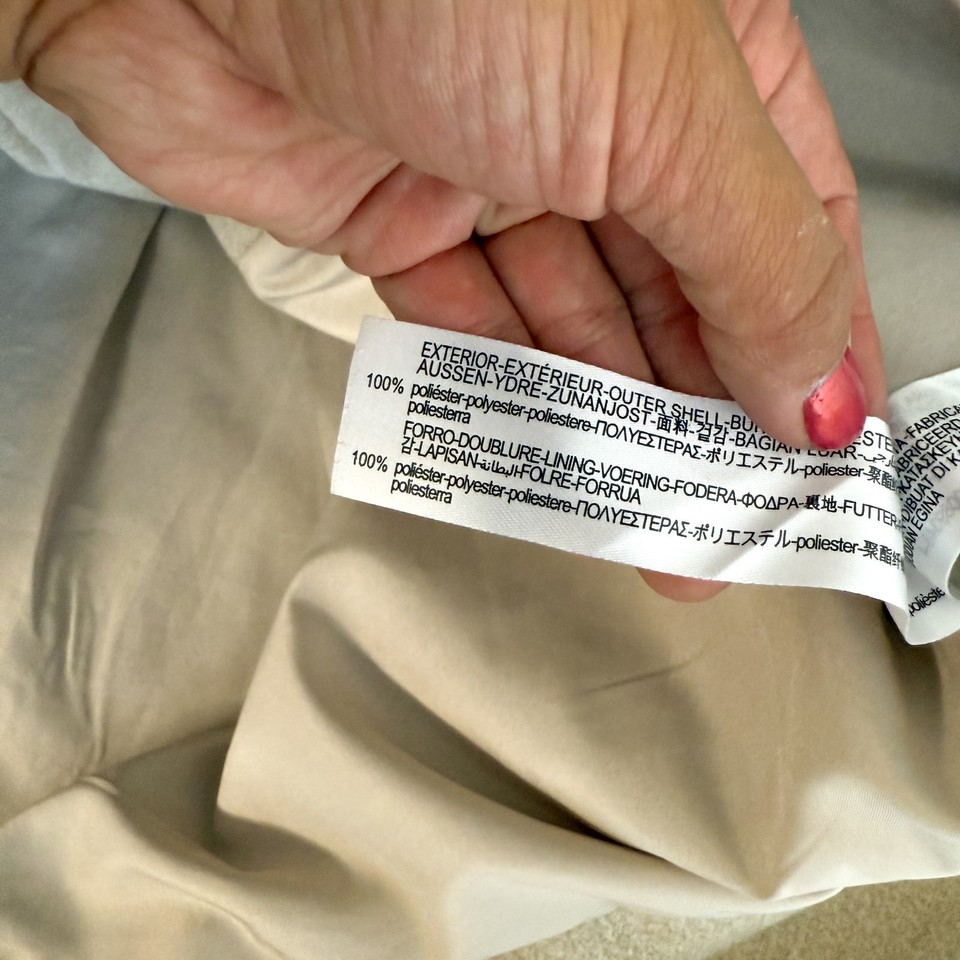 Zara Womens Cropped Utility Jacket Beige Boxy - Size M | eBay