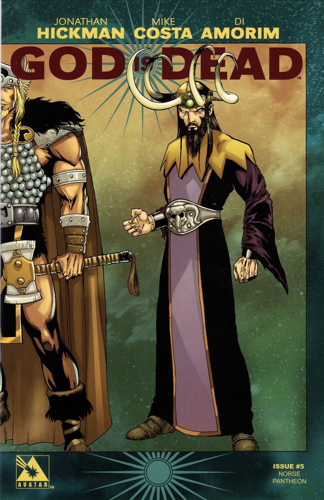 God Is Dead #5C VF/NM; Avatar | Jonathan Hickman Norse Pantheon Variant ...