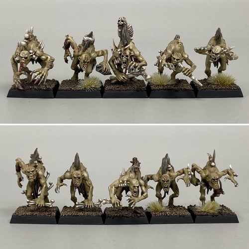 10 CRYPT GHOULS FLESH-EATER COURTS VAMPIRE COUNTS UNDEAD WARHAMMER AOS ...