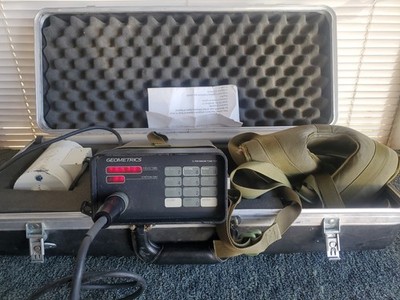 Geometrics Proton Magnetometer (Geophysics) G-856 MAGNETOMETER Portable ...