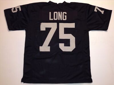 UNSIGNED CUSTOM Sewn Stitched Howie Long Black Jersey - M, L, XL, 2XL ...