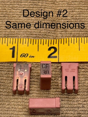 Ford OEM Cartridge Fuse 30A Amp Pink/Red Jcase Bussmann | eBay