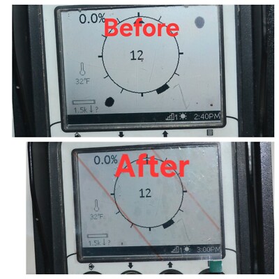 SUBSITE DITCH WITCH TD RECON TK DISPLAY LCD REPAIR SERVICE w/ 1 YR ...