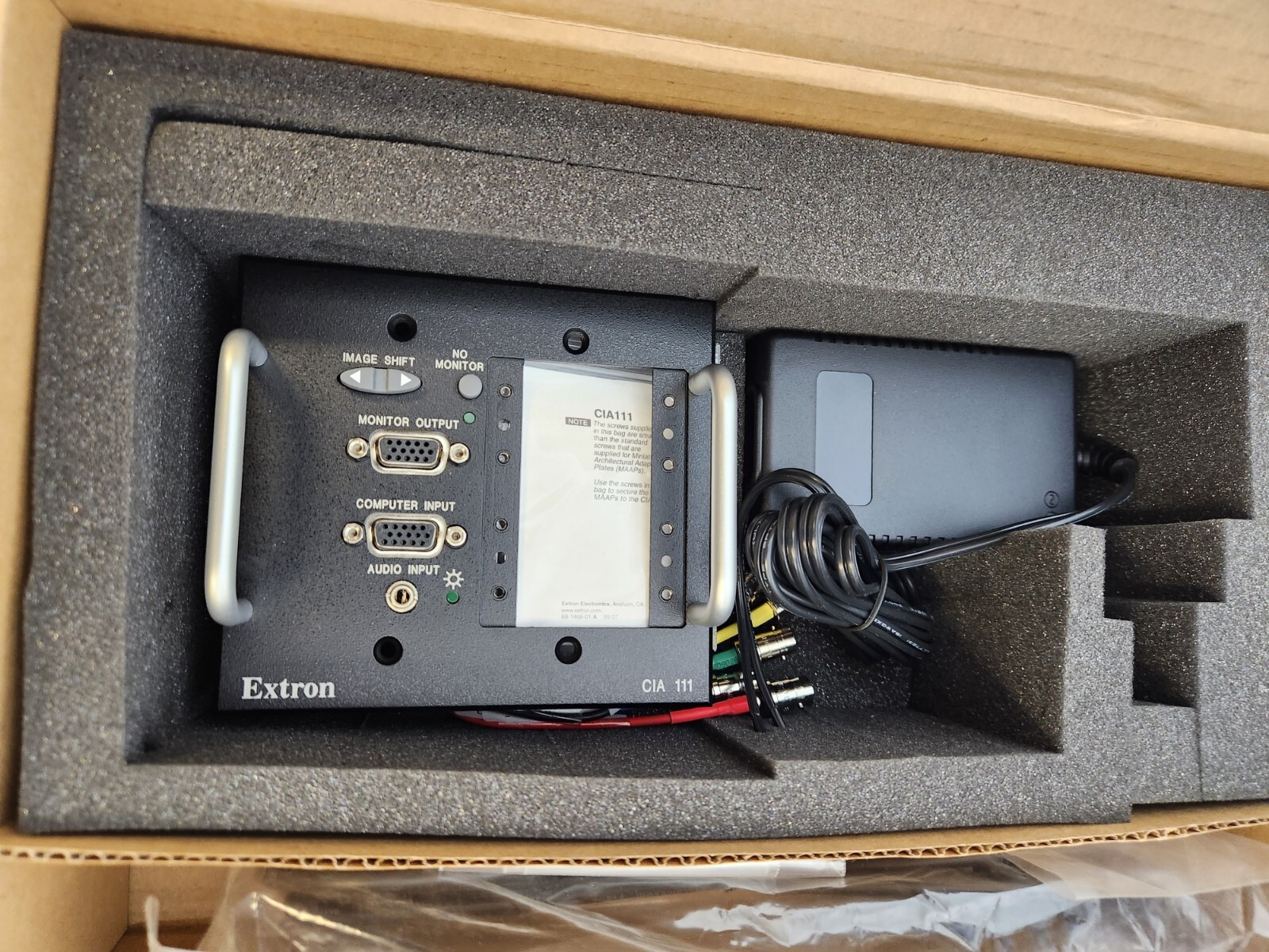 Extron Electronics CIA111-1 Black Inline computer interface ...