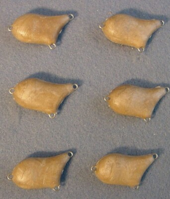 Lot of 6 ~ Unfinished Bill Norman Front Runner 1" Lure Top Water | eBay