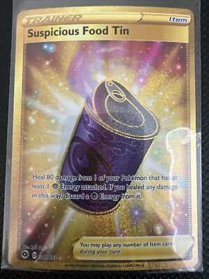 Suspicious Food Tin 80/73 Pokemon Champions Path Gold Secret Rare NM | eBay