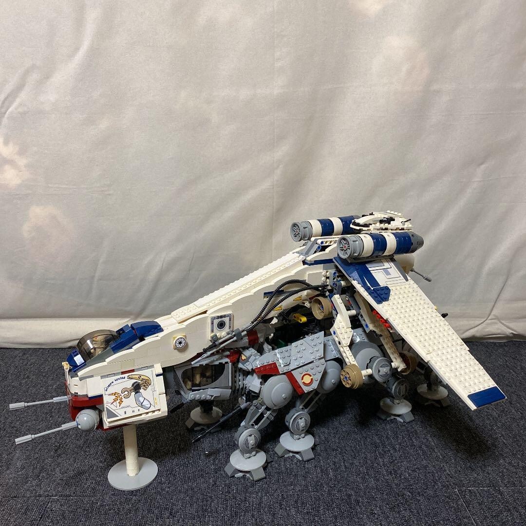 LEGO STAR WARS 10195 Republic Dropship with AT-OT Custom THE CLONE WARS ...