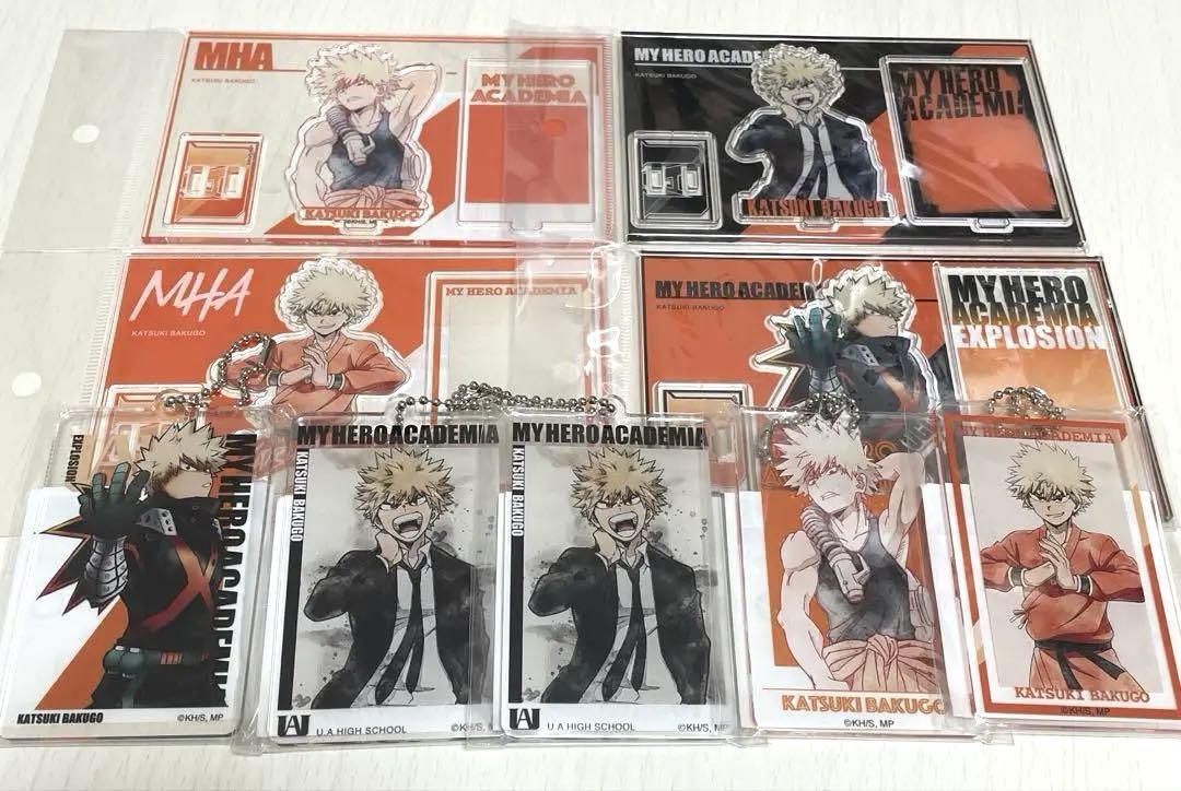 My Hero Academia MHA Katsuki Bakugo Acrylic Stand Suit Cleaning Kung Fu ...