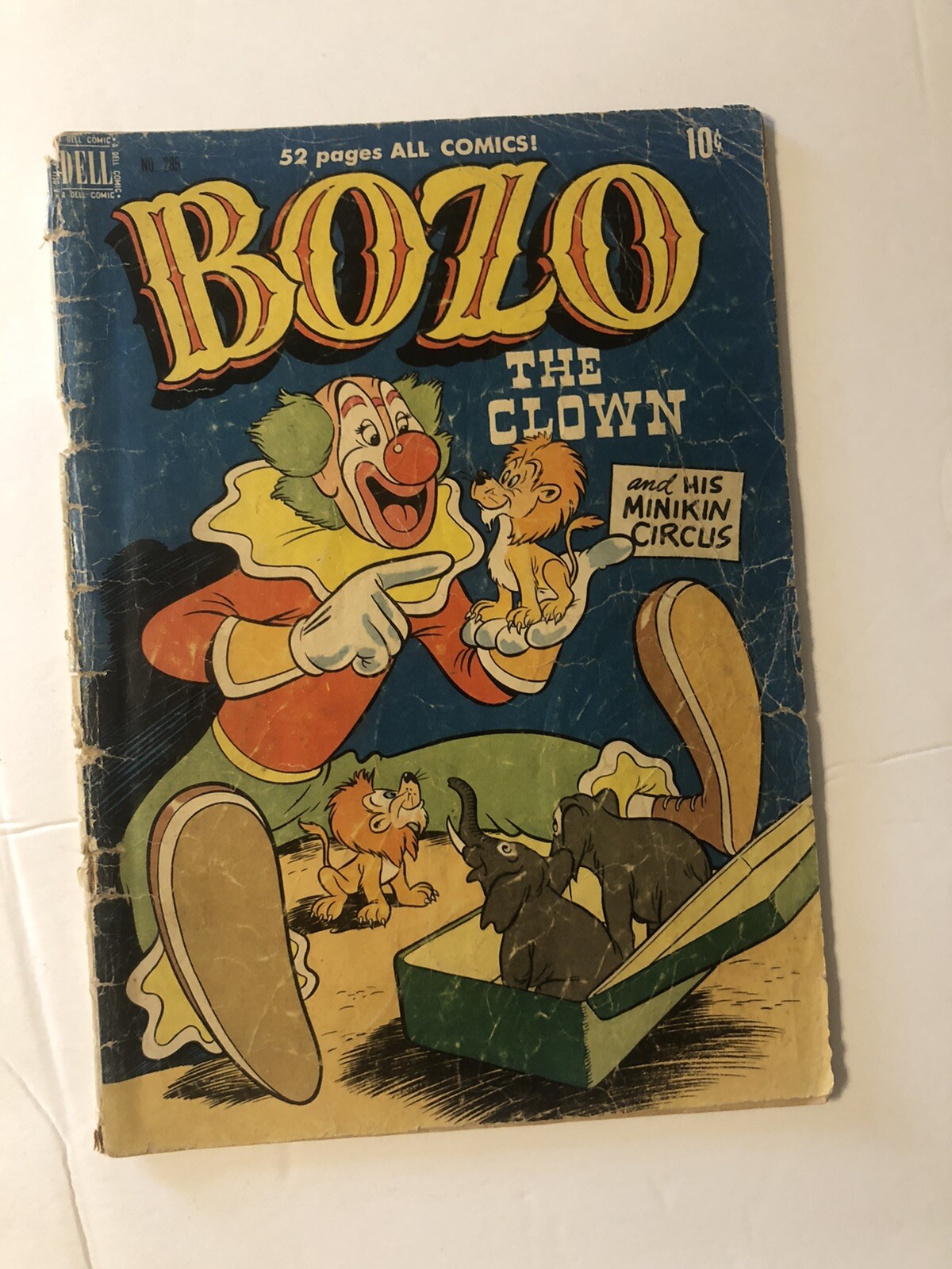 Bozo The Clown #258 Dell Comics Low Grade 1950 | eBay