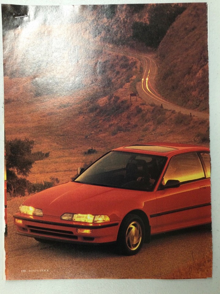 MISC1930 Vintage Article Road Test 1990 Acura Integra GS Sep 1989 5 ...