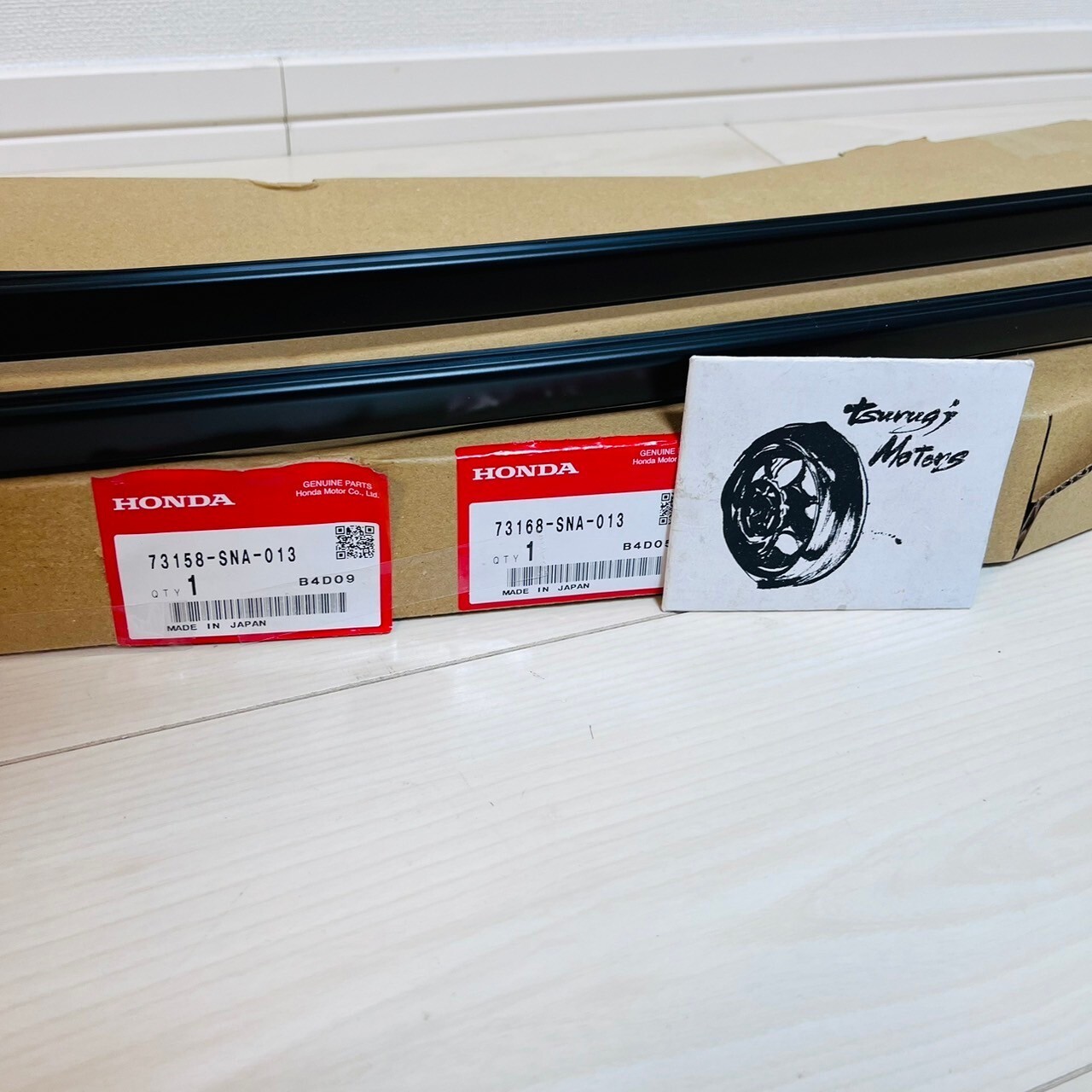 2016-2020 Honda Civic Molding 73168-SNA-013 73158-SNA-013 L&R Drip Side ...