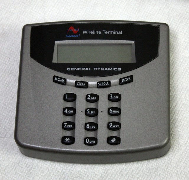 General Dynamics Talksecure Sectera Wireline Terminal Model 1BDJ9907XA ...
