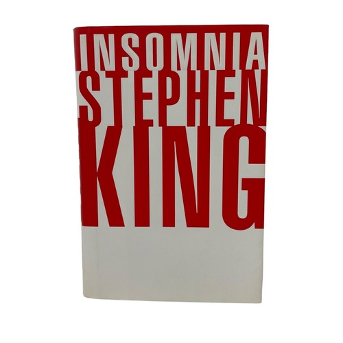 Insomnia by Stephen King Hardcover First Edition Dust Jacket | eBay