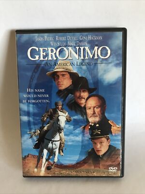 Geronimo: an American Legend (DVD, 1993) 43396587090| eBay
