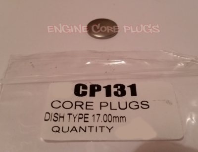 17mm Dish type core plug | Freeze plug | Expansion | Frost | Welch plug ...