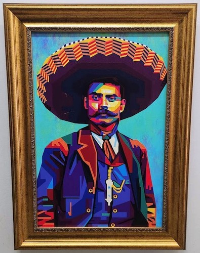 EMILIANO ZAPATA POP ART FRAMED POSTER | eBay