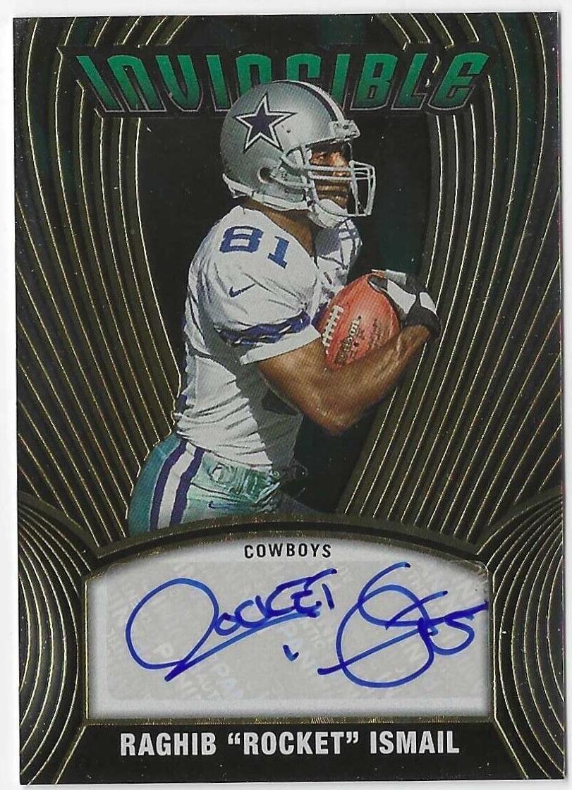 2022 Panini Chronicles - Invincible Autographs Rocket Ismail #INV-RAI ...