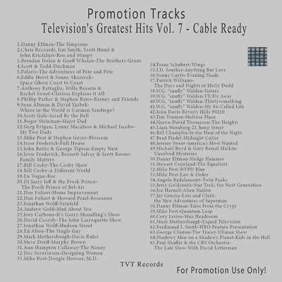 Themes.. White CD. Television's Greatest Hits Vol. 7 - Cable Ready | eBay