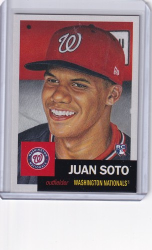 TOPPS BASEBALL LIVING SET #43 Juan Soto - Washington Nationals | eBay