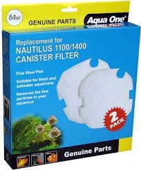 Aqua One Nautilus 1100/1400 Wool Pad 84w (25084w) 9325136079593 | eBay ...