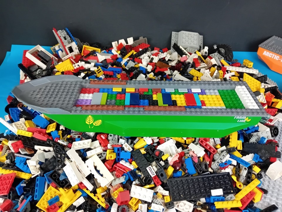 Lego & Unbranded Other Bricks & Pieces Bundle 5kg Job Lot Mixed Colours ...