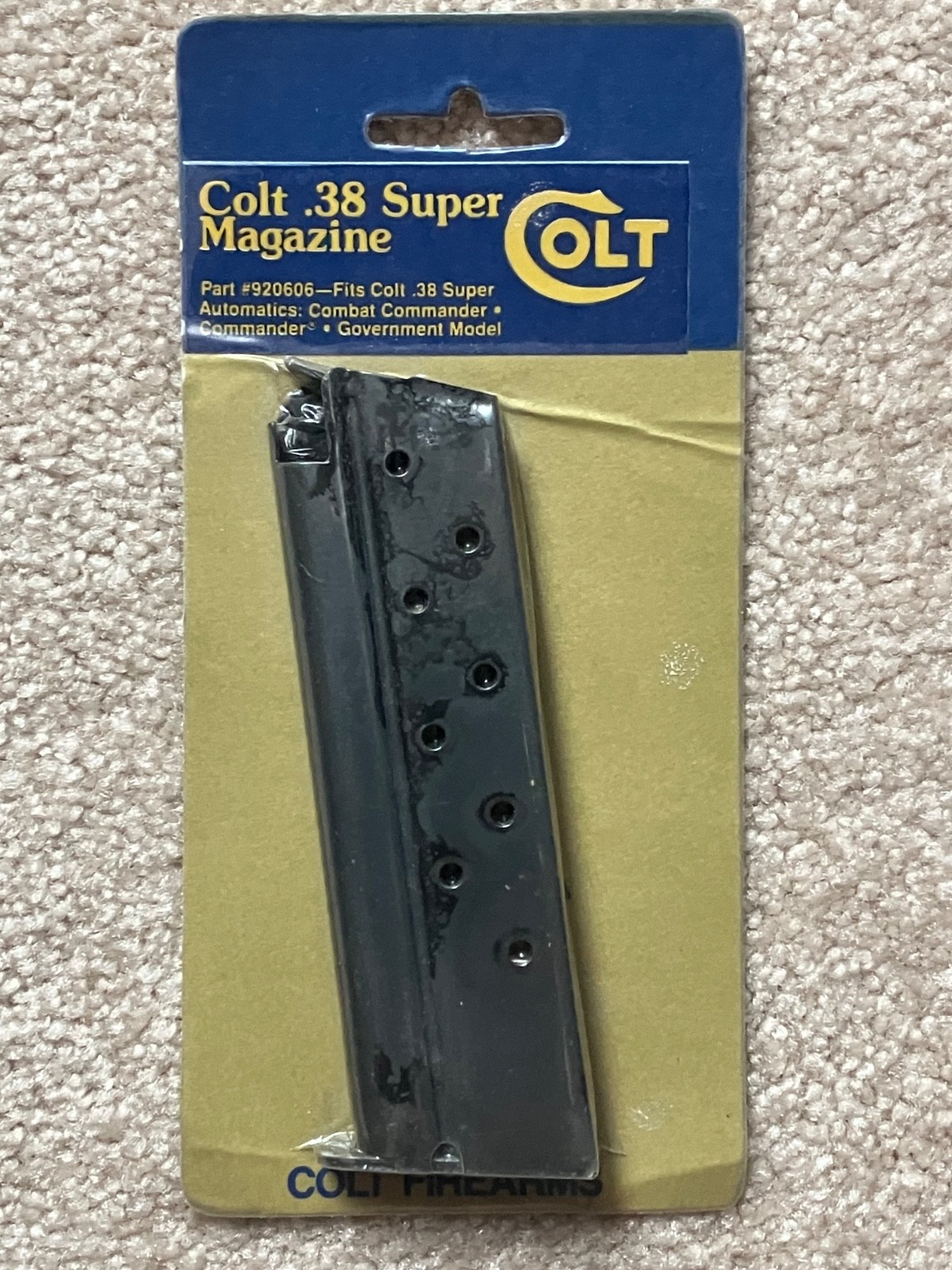 Vintage 1980's Era Colt 1911 38 Super Magazine Factory Sealed New Old ...