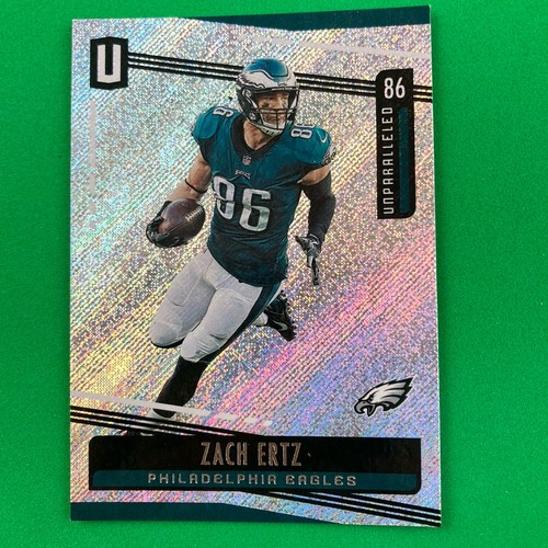 Zach Ertz 2019 Panini Unparalleled Card #104 Philadelphia Eagles | eBay