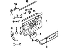 Bmw\mini 07147129310 Genuine OEM QTR Trim Panel Clip for sale online | eBay